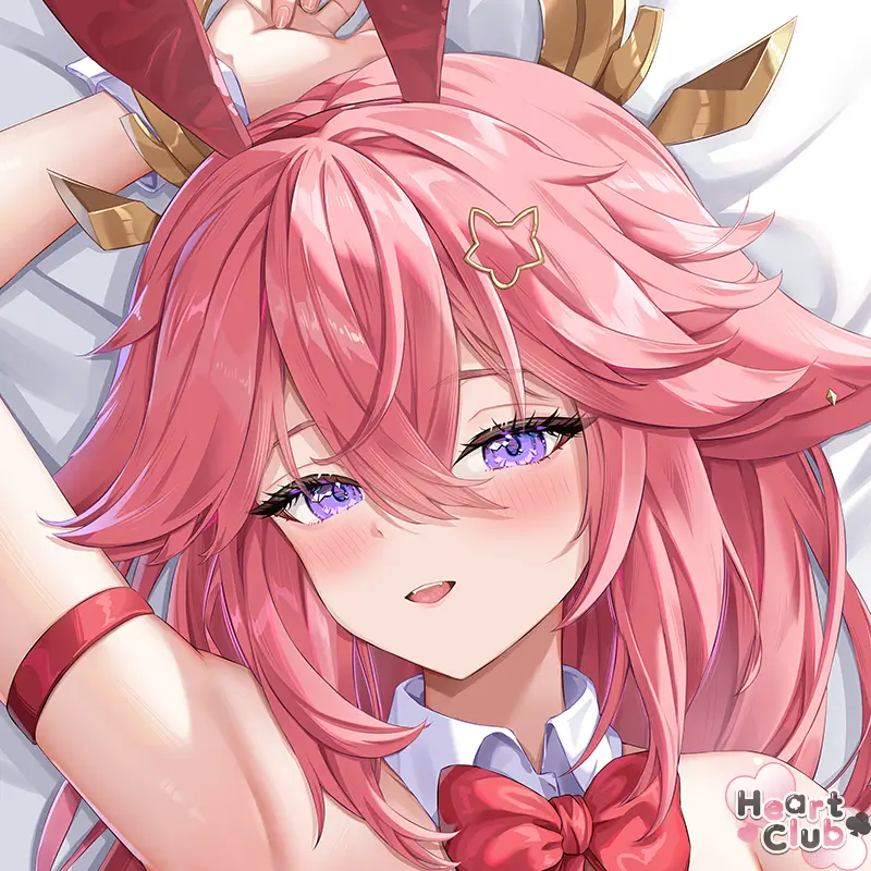 Yae Miko Dakimakura Anime Body Pillow Cover (R18) – Heart Club